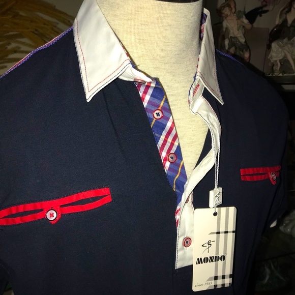 Mondo | Shirts | Mondo Mens Polo Shirt 4xl | Poshmark